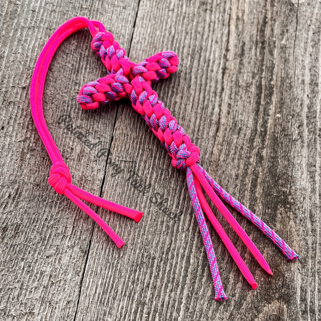 Hot Pink & Teal Speckle Saddle Cross, Cross, Saddle Charm, Saddle Cross ...