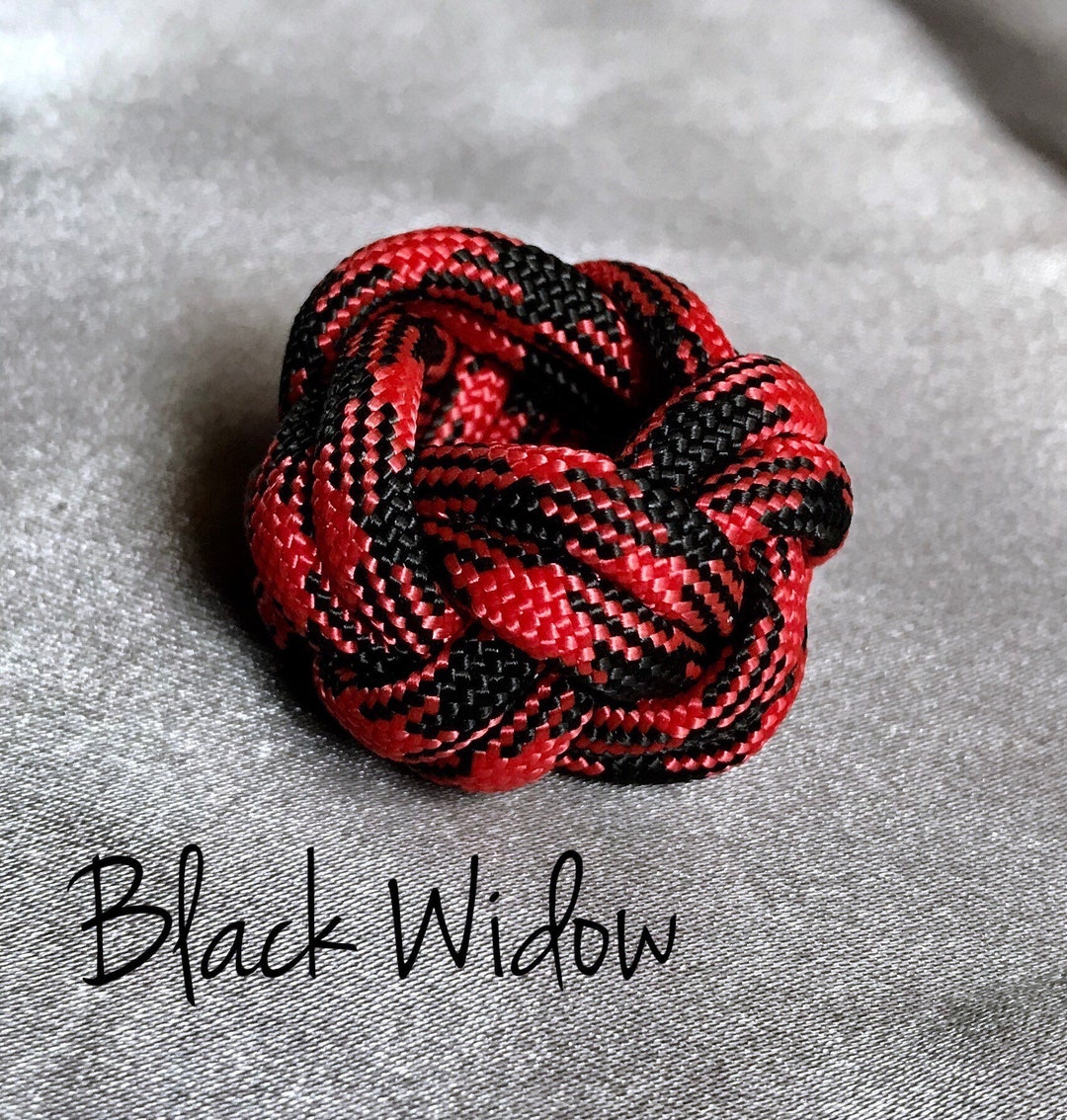 Black Widow Wild Rag Scarf Slide, Wild Rag Slide, Silk Scarf Slide ...