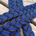 Thin Blue Line Original Style Braided Paracord Barrel Reins, Custom ...