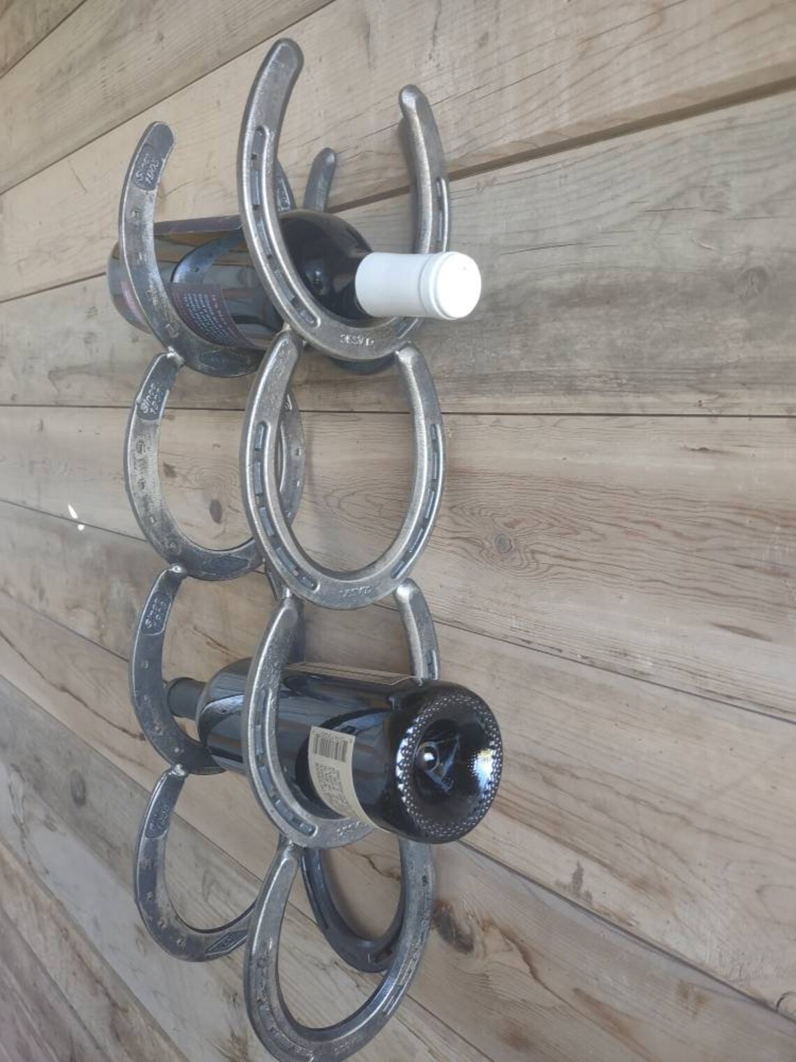 Horseshoe Wine Rack - Etsy