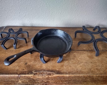 Hand-forged Horseshoe Heart Trivet - the Heritage Forge - Etsy