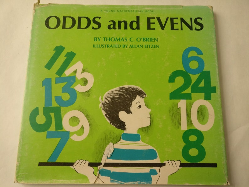 RARE 1972 Odds and Evens by Thomas C. O'brien Illustrated by Allan ...