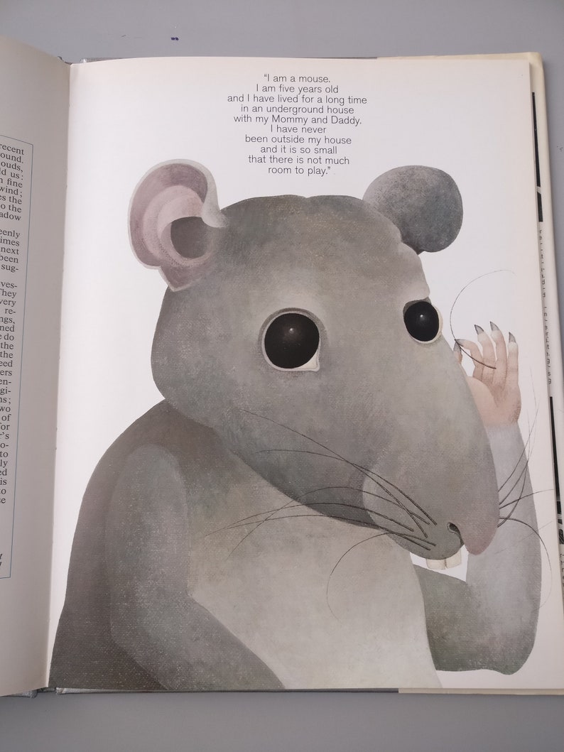 1971 How the Mouse Was Hit on the Head by a Stone and so | Etsy