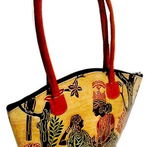 Divine Lovers Radha Krishna Design Ethnic Hand Embossed 100% Pure ...