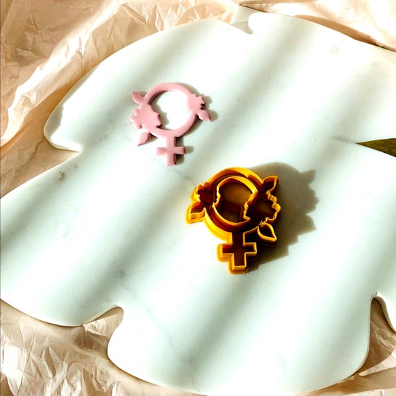 Womens Day Cutter I Earring Cutter I 3D Printed Cutter I - Etsy