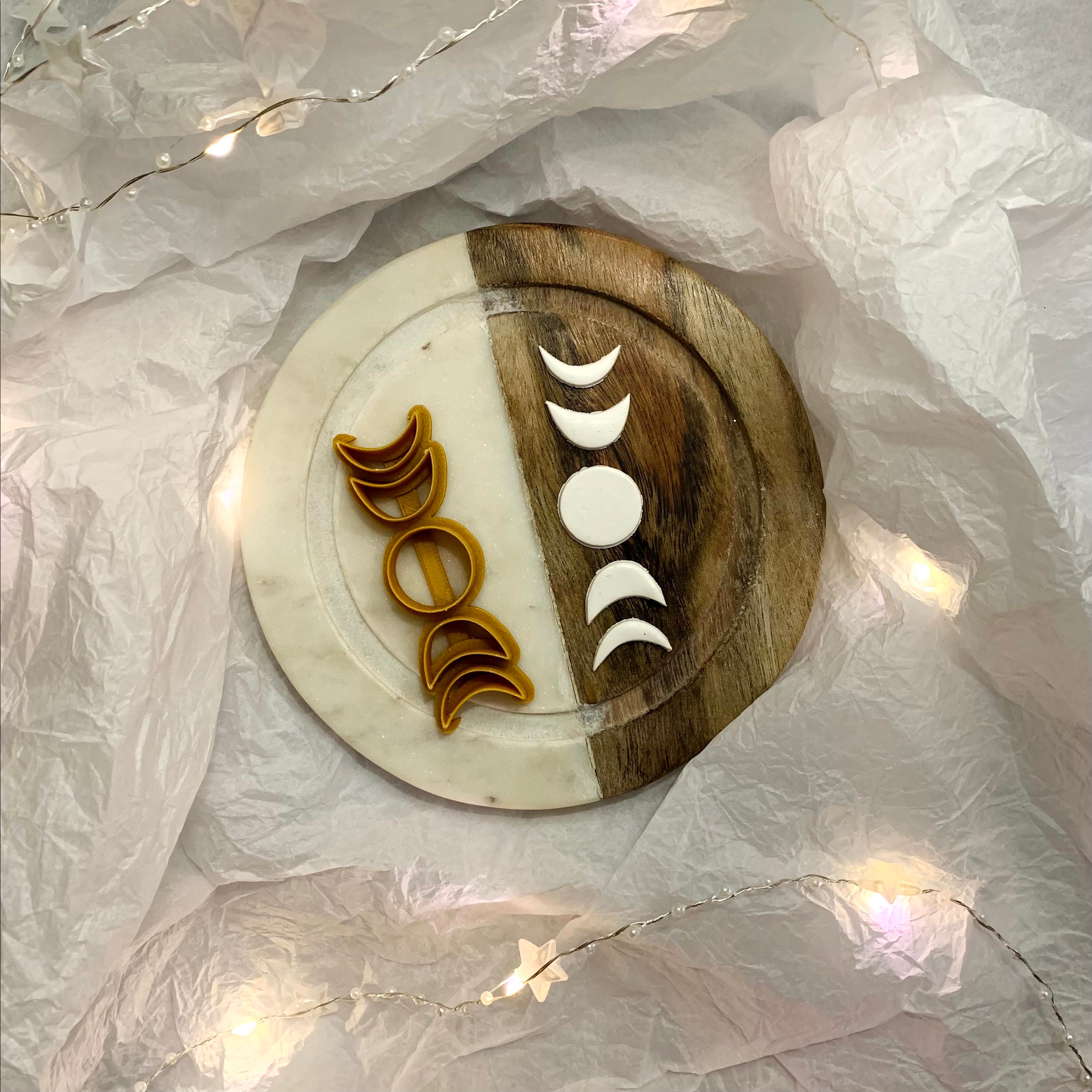 Moon Phases Polymer Clay Cutter I Earring Cutter I 3D Printed | Etsy