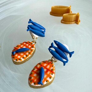 Sardine Cutter Set I Earring Cutter I 3D Printed Cutter I Polymer Clay ...