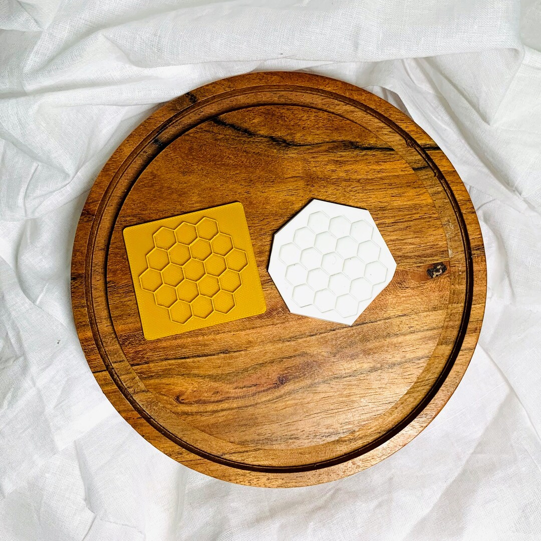 Honeycomb Polymer Clay Stamp I Art Stamp I Texture I Clay Emboss I 3D ...