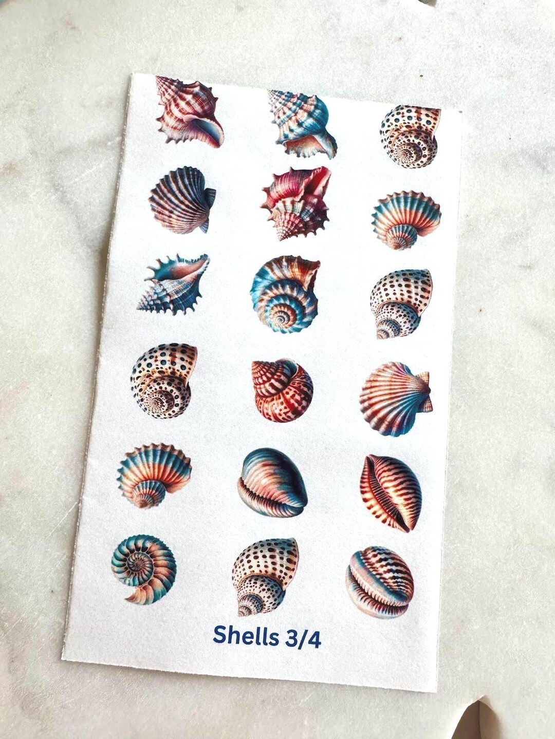 Water Soluble Transfer Paper - Tropical Print Two (set of Four) I Clay ...