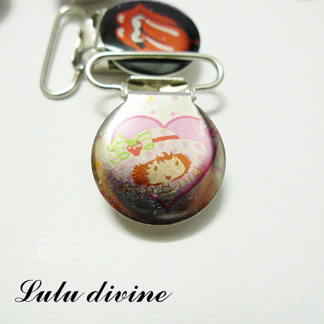 1 Strap Clamp Tether Attachment Metal Soft Strawberry - Etsy