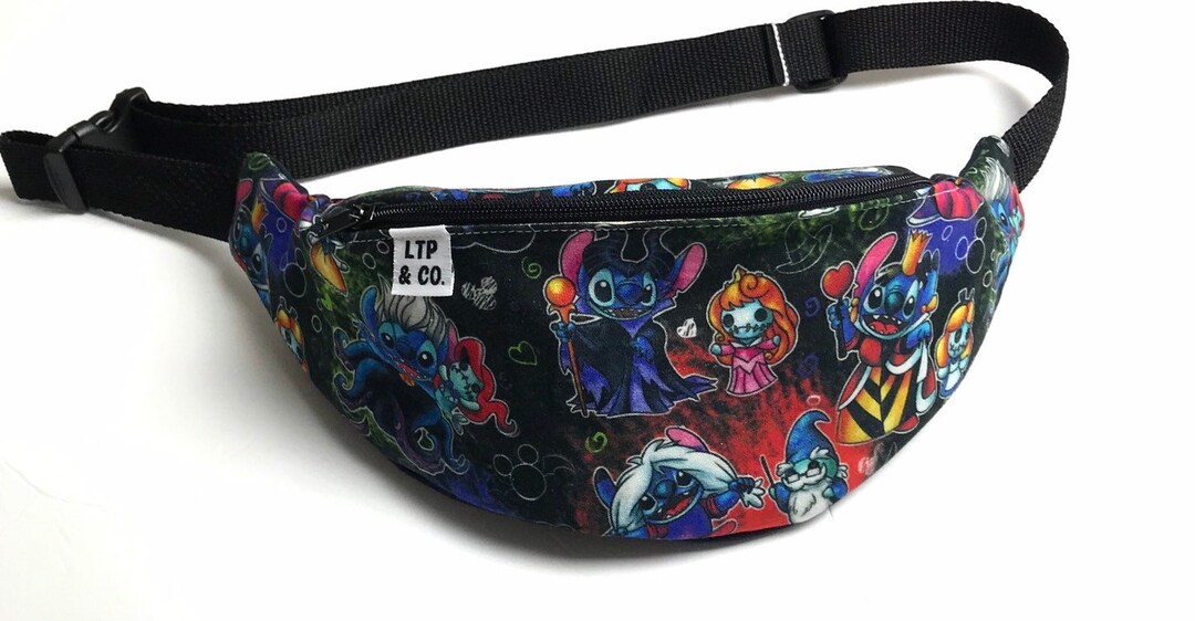 Stitch as Villains Character Inspired Fanny Pack Waist Bum Bag - Etsy