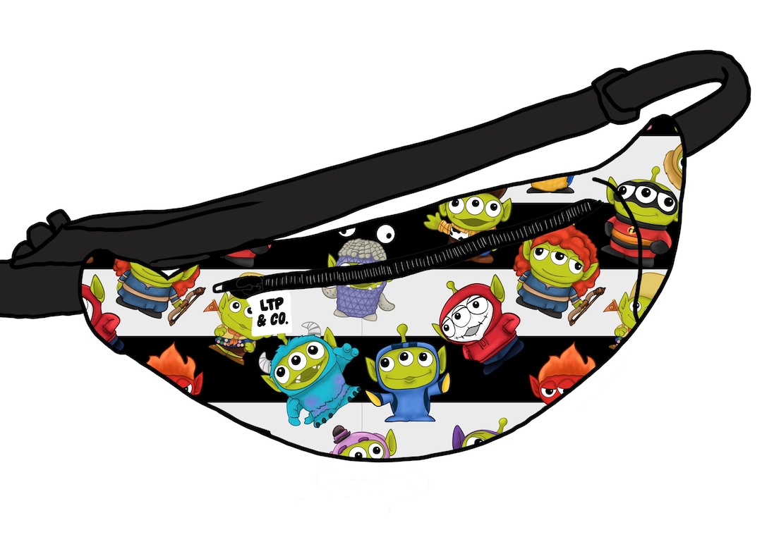 Aliens Remix Fanny Pack Waist Bum Bag - Etsy
