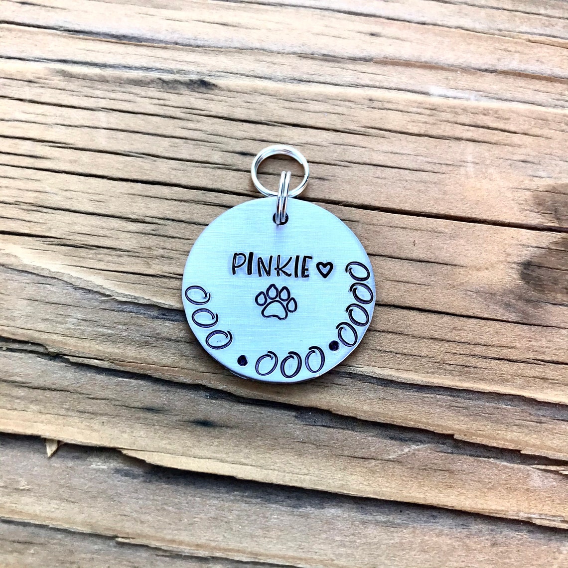 Custom Dog ID Phone Number Tag Personalized Pet Animal | Etsy