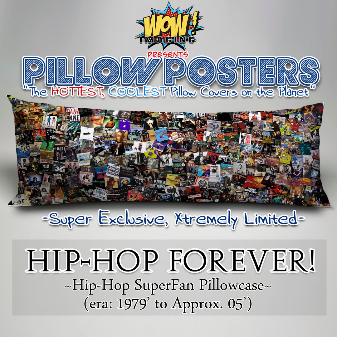 Pillow Posters: Hip-hop FOREVER Pillowcase Ltd. Ed - Etsy