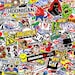 Pillow Posters: STICKER SHOCK -ultimate Sticker Bomb Pillowcase Ltd Ed ...