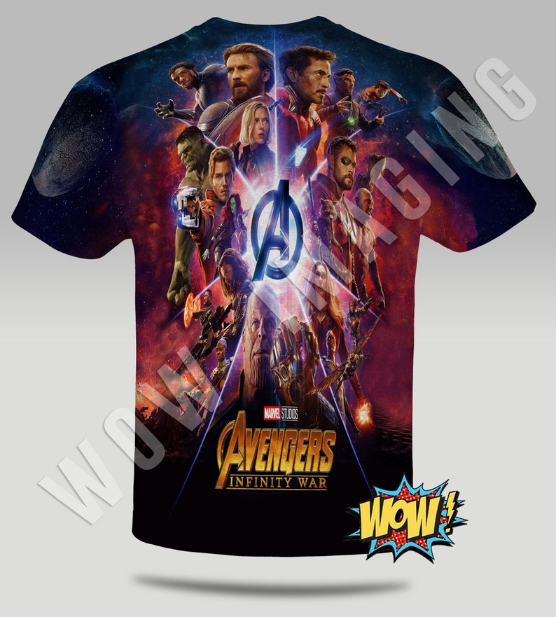 Avengers: Infinity War T-shirt_ultra Ltd. ED _ Commemorative - Etsy