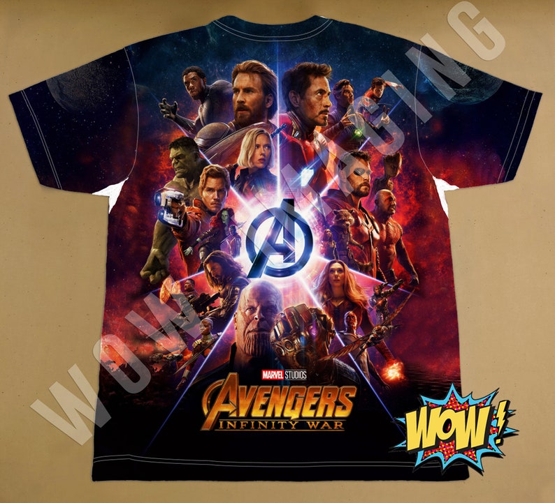 Avengers: Infinity War T-shirt_ultra Ltd. ED _ Commemorative - Etsy
