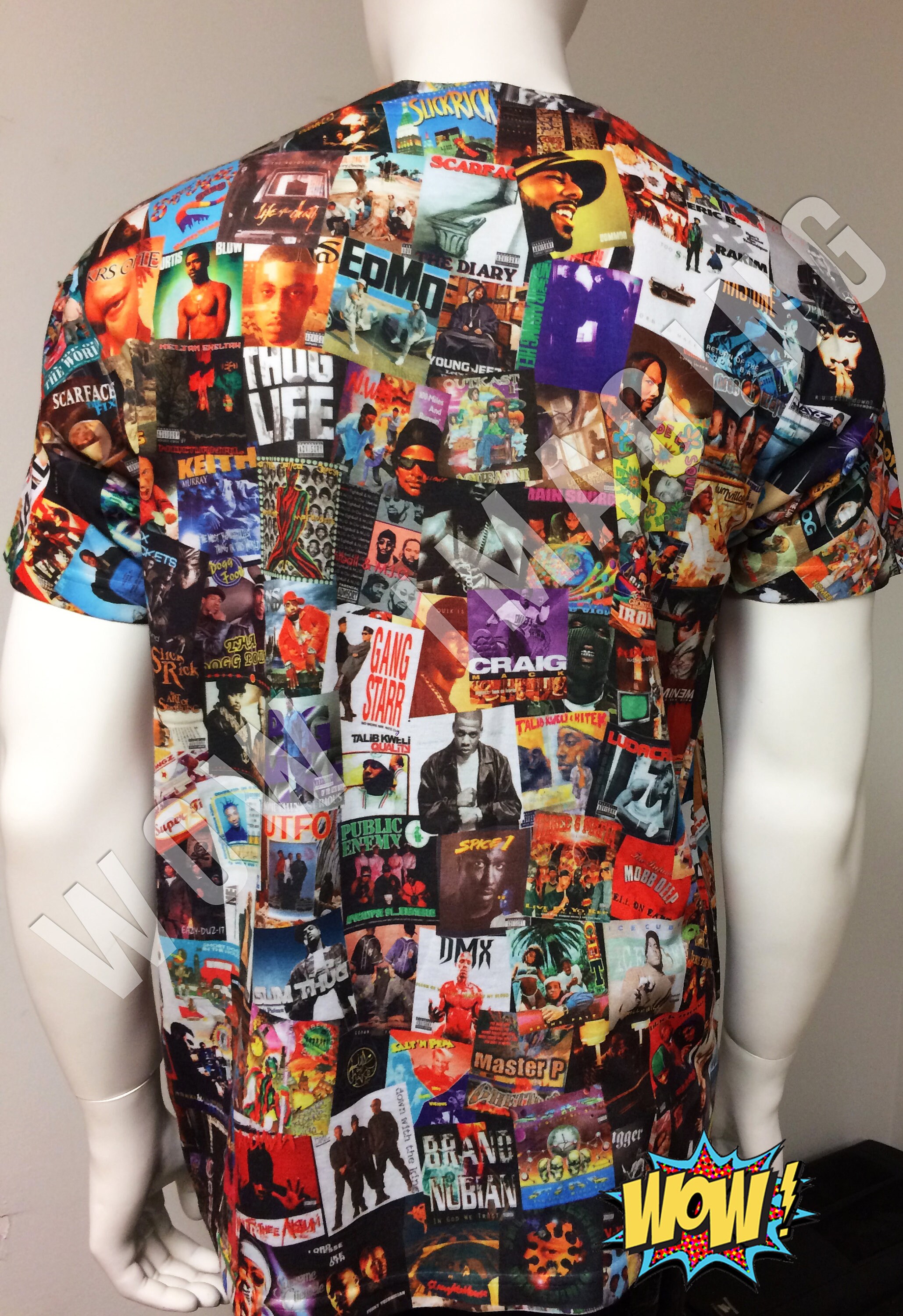 Hip Hop SUPERFAN Commemorative T-Shirt Ltd.Ed / Sticker Bomb | Etsy