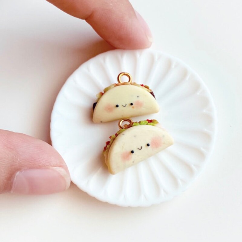 Taco Necklace - Etsy