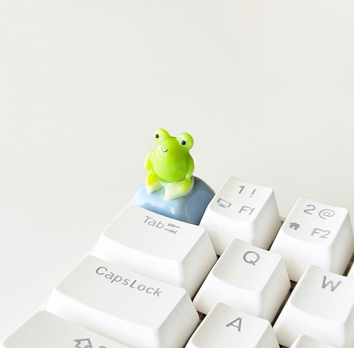 Frog Keycap/polymer Clay/artisan Keycaps/frog - Etsy
