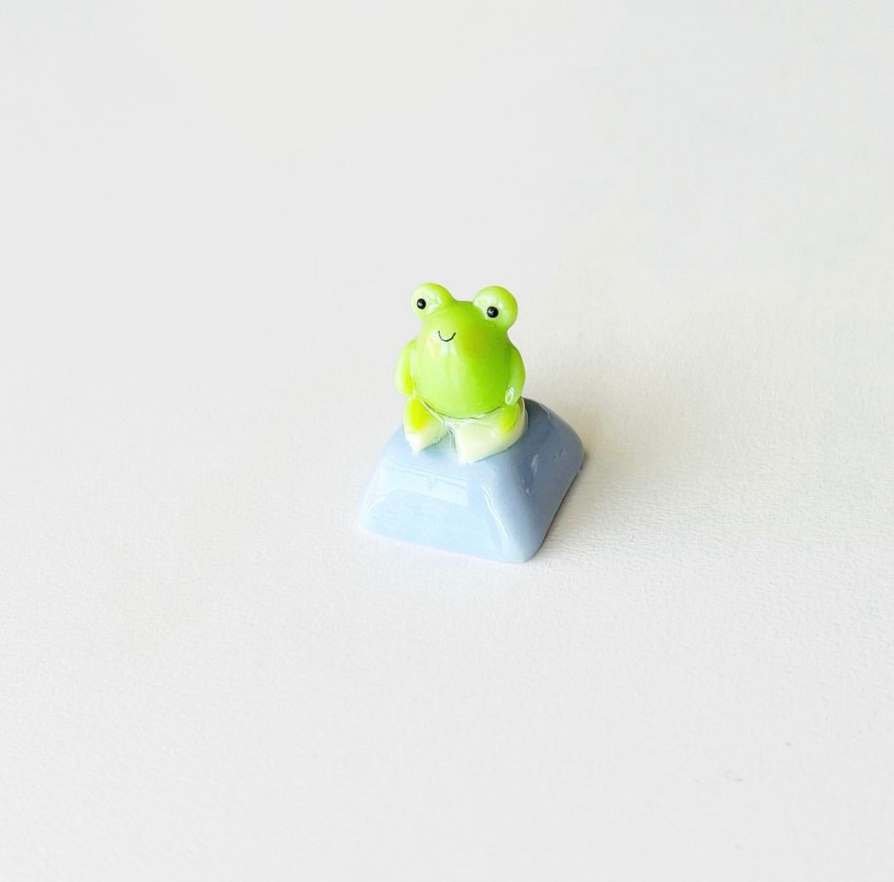 Frog Keycap/polymer Clay/artisan Keycaps/frog - Etsy