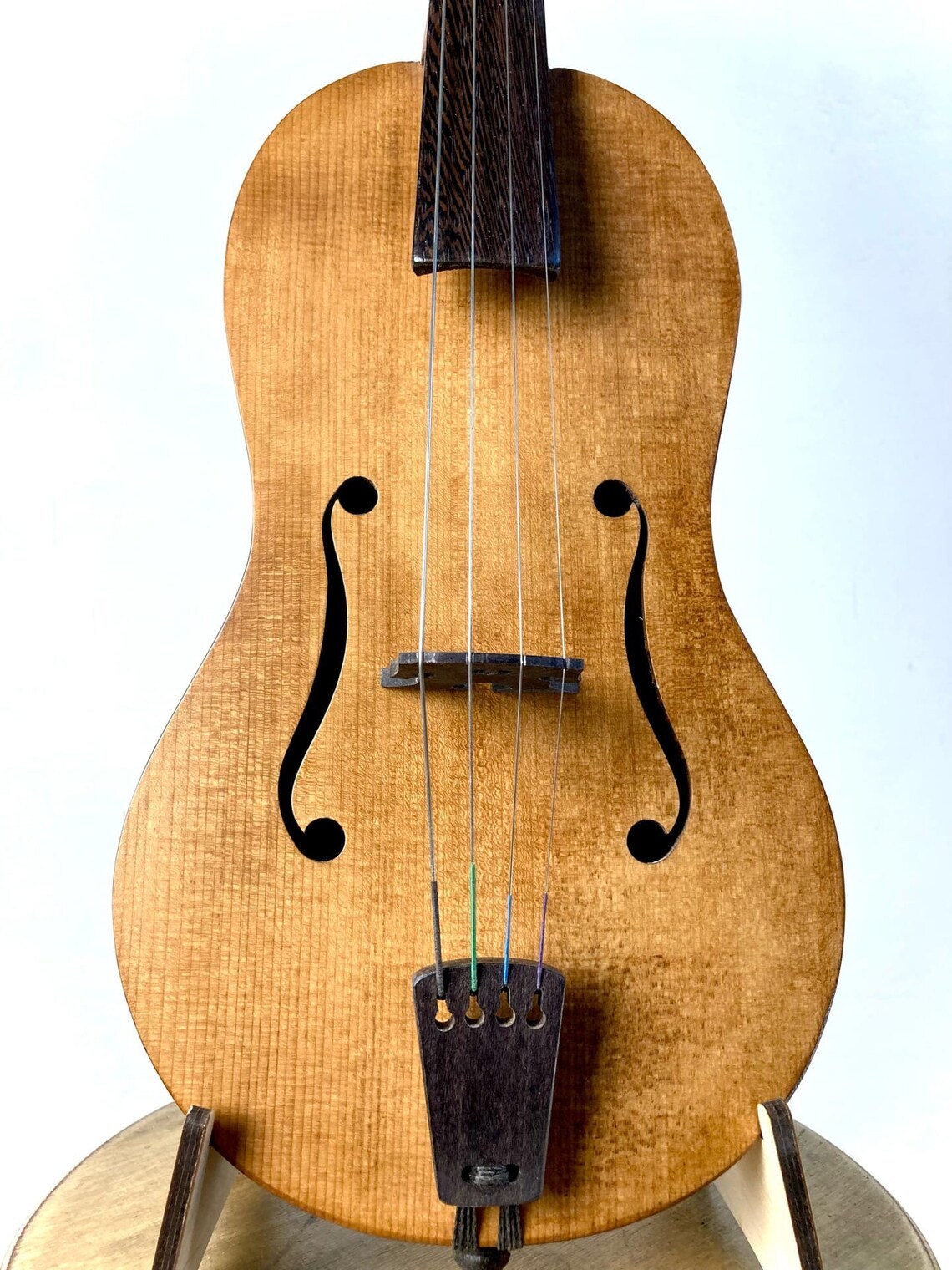 Medieval violin / Folk fiddle / Vielle / 4 strings | Etsy