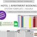 Hotel Booking System Template | Hotel Reservation Spreadsheet for Excel ...