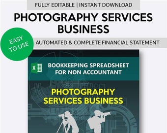 Spreadsheet for Photographer - Etsy