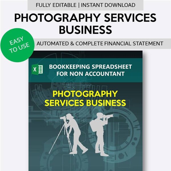 Spreadsheet for Photographer - Etsy