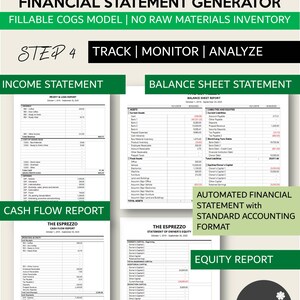 Food Truck Business Financial Statement Generator | Automated Income ...