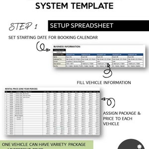 Car Rental Daily Booking Template | Auto Rental Reservation Template ...