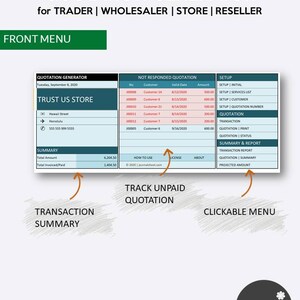 Quotation Generator for Small Business | Quotation Maker Excel Template ...