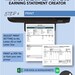 Salary Slip Generator | Earning Statement Template | Pay Slip Creator ...