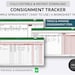 Consignment Tracker | Simple Store Inventory Database | Etsy Consignment Inventory Manager ...