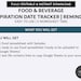 Food and Beverage Expiry Date Tracker | Simple Inventory Database With ...