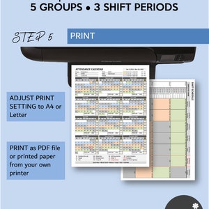 Shift Schedule Generator | Printable Hourly Employee Work Schedule ...