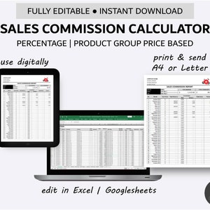 Sales Commission Calculator | Automated Tiered Commission Calculator ...