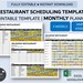 Restaurant Scheduling Template | Multi Roles-location-shift Period ...