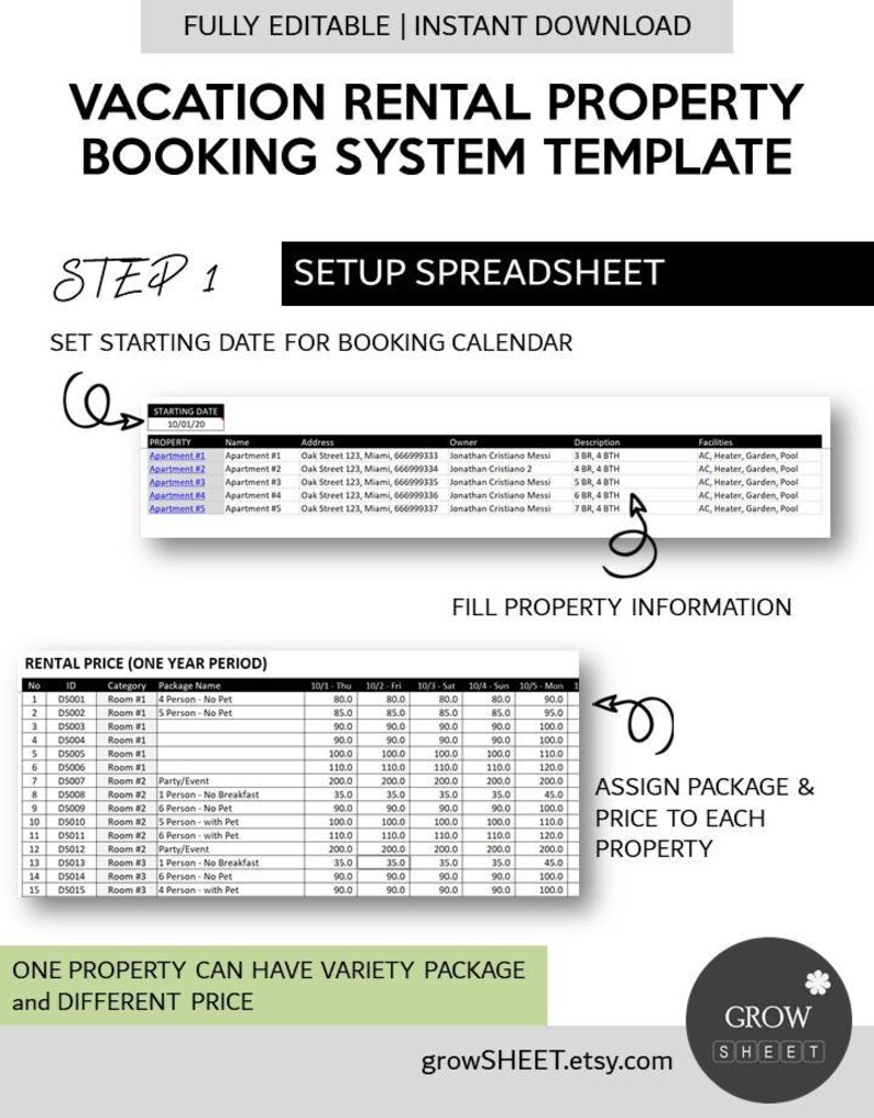 Vacation Rental Property Booking System Template | Simple Property ...