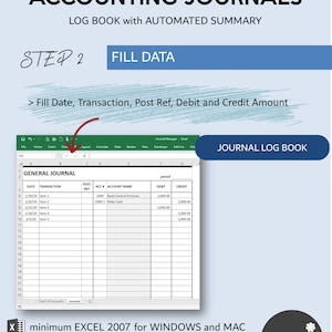 Printable Accounting Journal Forms | Accounting Journal Excel ...