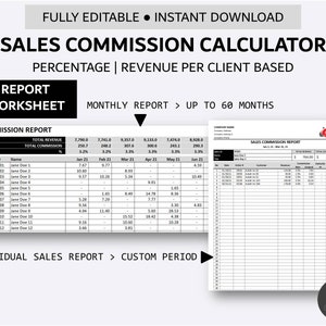 Sales Commission Calculator | Automated Tiered Commission Calculator ...