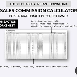 Sales Commission Calculator | Automated Tiered Commission Calculator ...