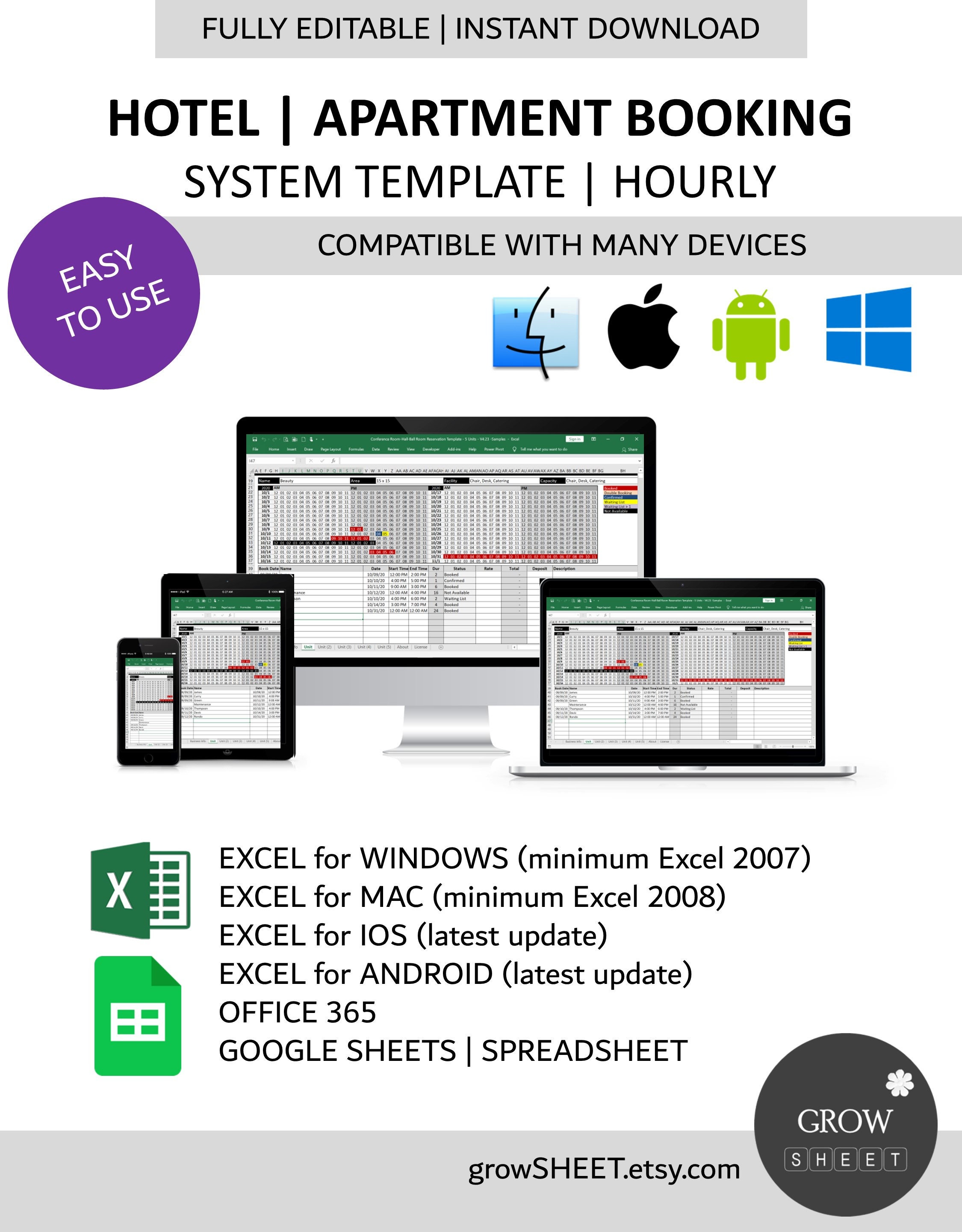 Hotel Hourly Booking System Template | Apartment Hourly Rental ...