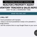 Realtor Inventory and Sales Tracker Property Agent Listing Management ...