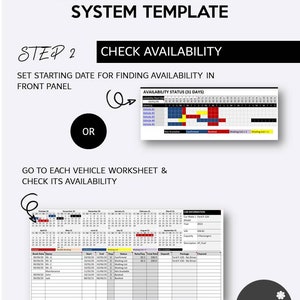Car Rental Daily Booking Template | Auto Rental Reservation Template ...