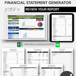Non Profit Organization Financial Statement Generator | Charitable ...
