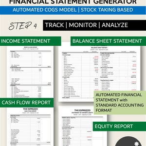 Food Truck Business Financial Statement Generator | Automated Income ...