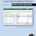 Construction Project Cash Flow Planner and Tracker Spreadsheet | Daily ...