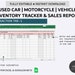 Used Car Inventory and Sales Tracker | Vehicle Listing Management ...