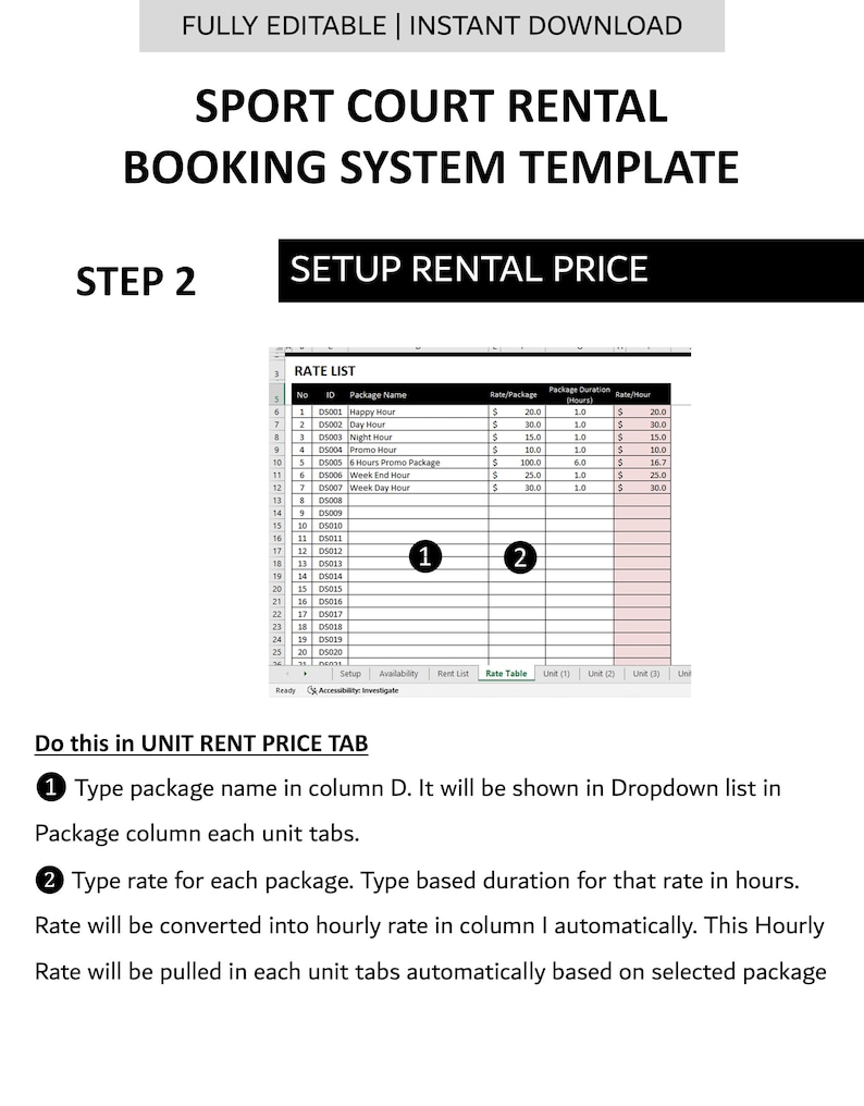 Sport Court Booking System Template | Tennis - Football - Basketball ...